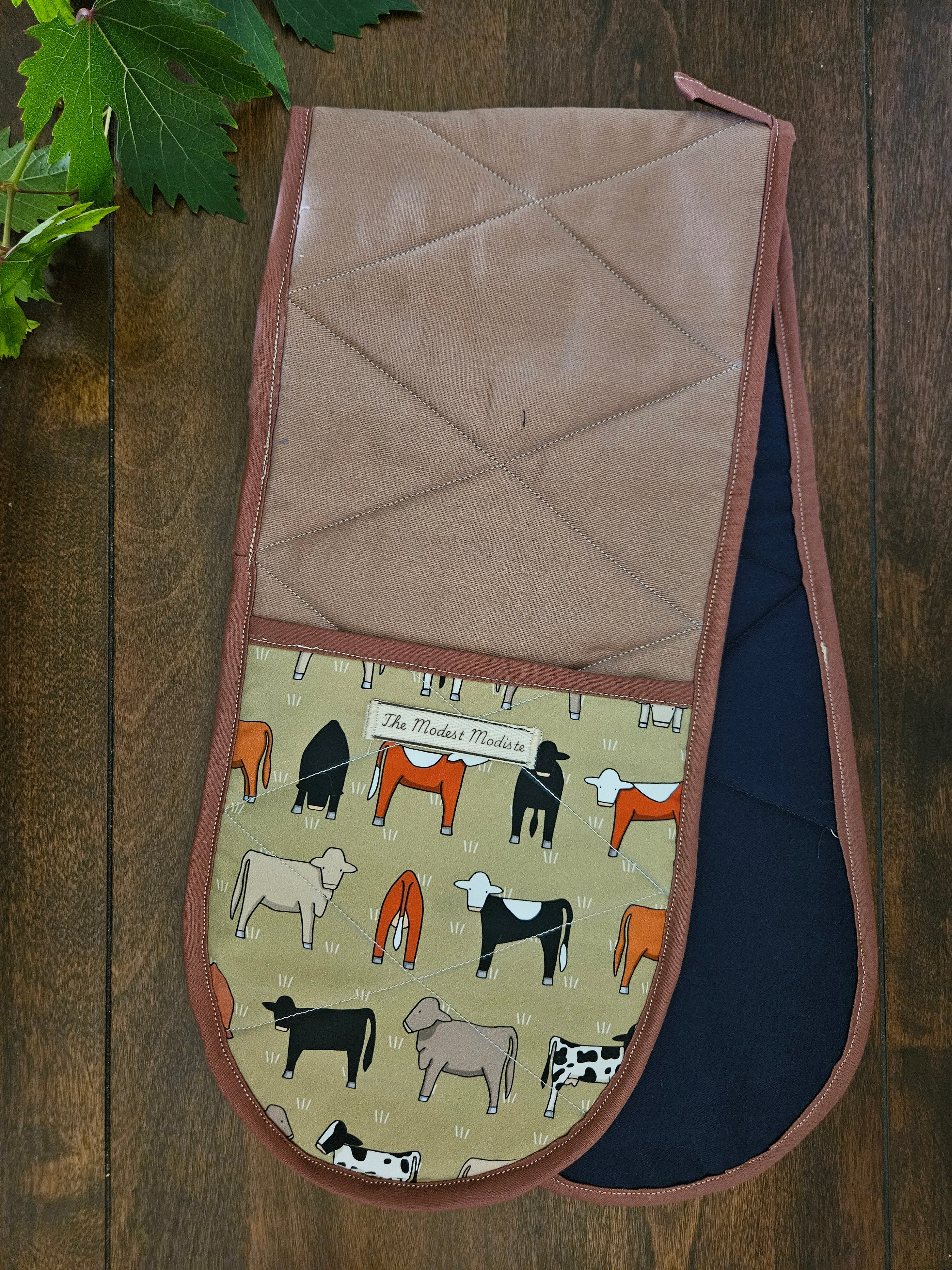 Double Oven Mitt – The Modest Modiste